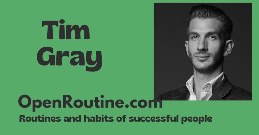 Tim Gray Routine: Biohacking for Health and Optimal Performance ...